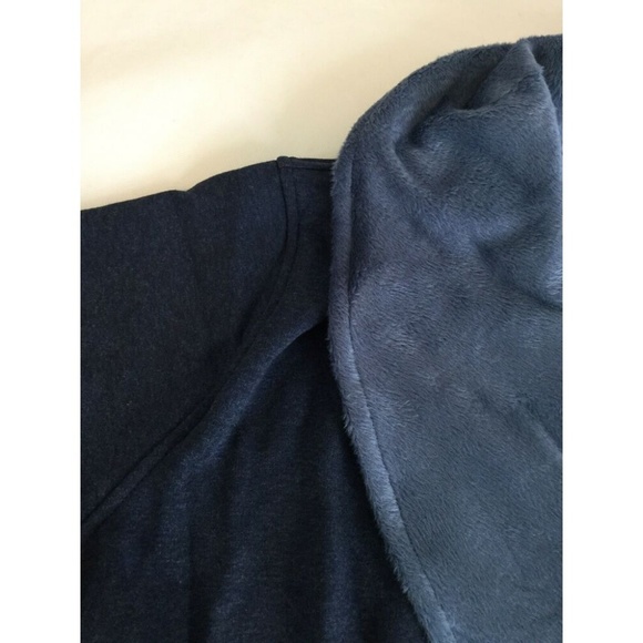 UGG | Intimates & Sleepwear | Ugg Large Robe Women Navy Blue Fleece ...